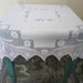 White Handmade Tablecloth With Cutwork Embroidery and Crochet - Etsy