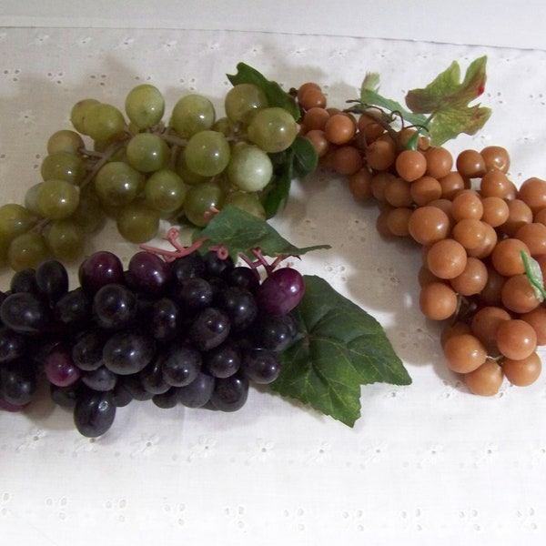 Faux Grapes - Etsy