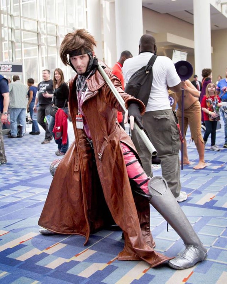 Custom Leather Costume Based on Gambit From X-men - Etsy