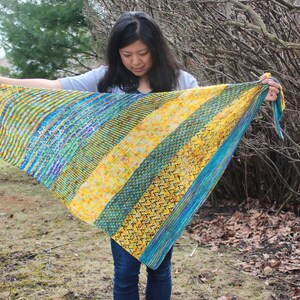 PATTERN Busy Busy Shawl Knitting Pattern - Etsy