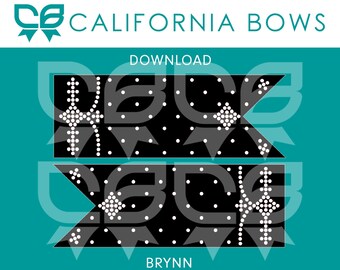 Rhinestone Bow | Etsy