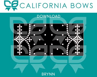 Cheer Bow Design Grid for Sublimation Download PNG - Etsy