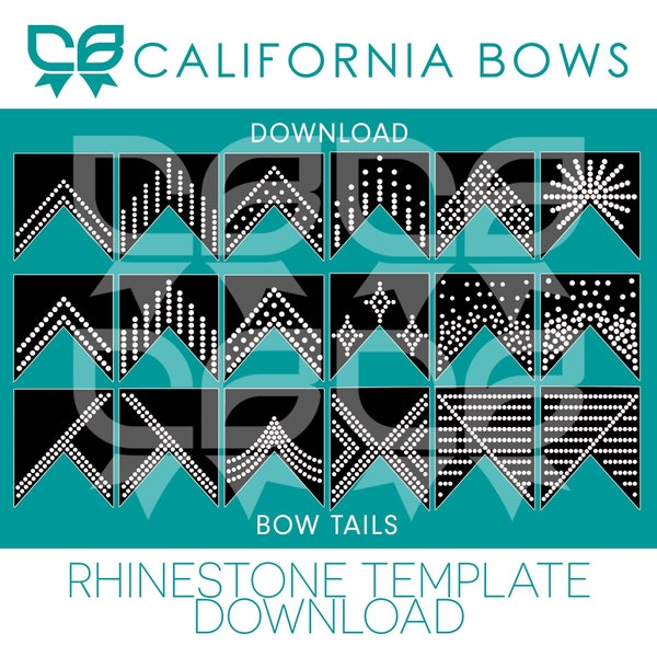 Cheer Bow Tails Svg - Etsy