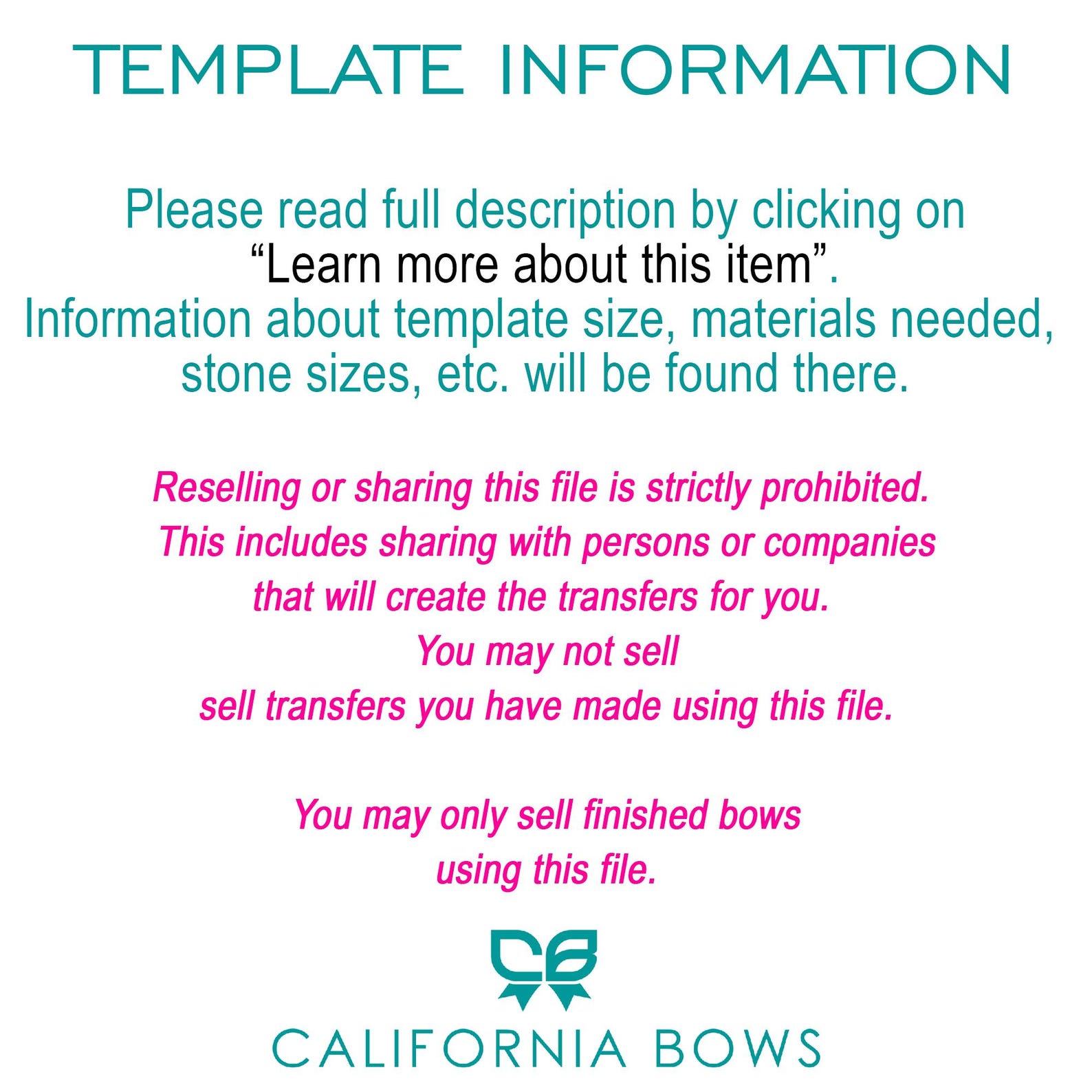 Kris 3" Cheer Bow Rhinestone Template Download - Etsy