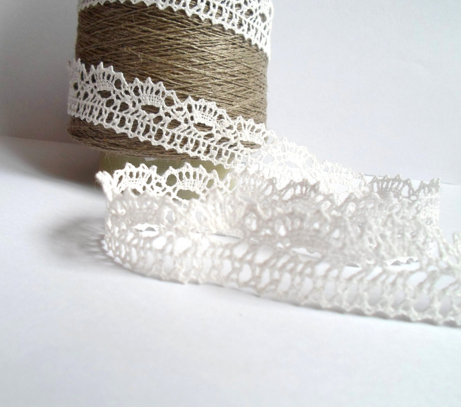 Linen Lace Trim, Various Colors, 100% Linen, 5m/5,5 Yards - Etsy