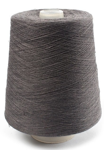 1 Kg/ 35 Oz 100% LINEN YARN, Anthracite Color Linen Yarns, Linen Yarns ...