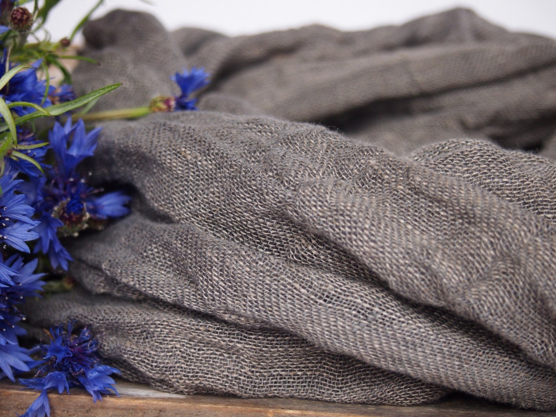 100% Linen Scarf, Many Color, Eco Scarf, Women, Men Accessories - Etsy