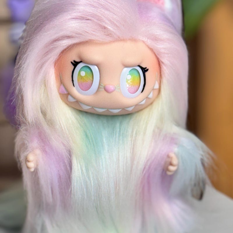 Labubu Rainbow Eyes - Etsy