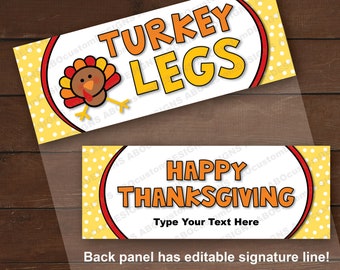 Instant Download PRINTABLE Play Dough Turkey Kit Bag Toppers - Etsy