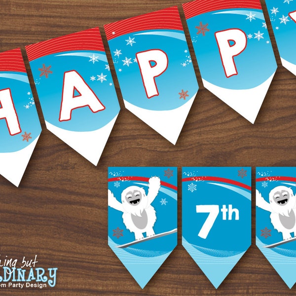Yeti Birthday Party - Etsy
