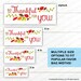 Thankful for You Bag Toppers Editable Thanksgiving Treat Bag - Etsy