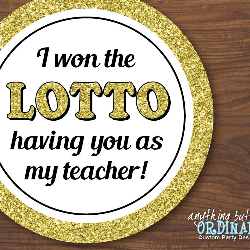 Lotto Ticket Appreciation - Etsy