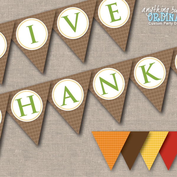 Thanks Banner - Etsy