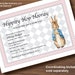 Peter Rabbit Editable Party Signs Pink and Gray Printable - Etsy
