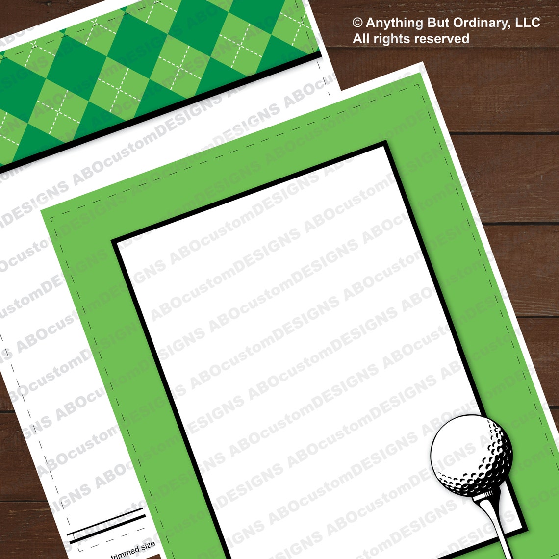 EDITABLE Golf Party Sign Templates Printable Partee - Etsy