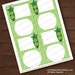 Editable Sweet Pea Label Cards Green Pea Favor Tags Printable Two Peas ...