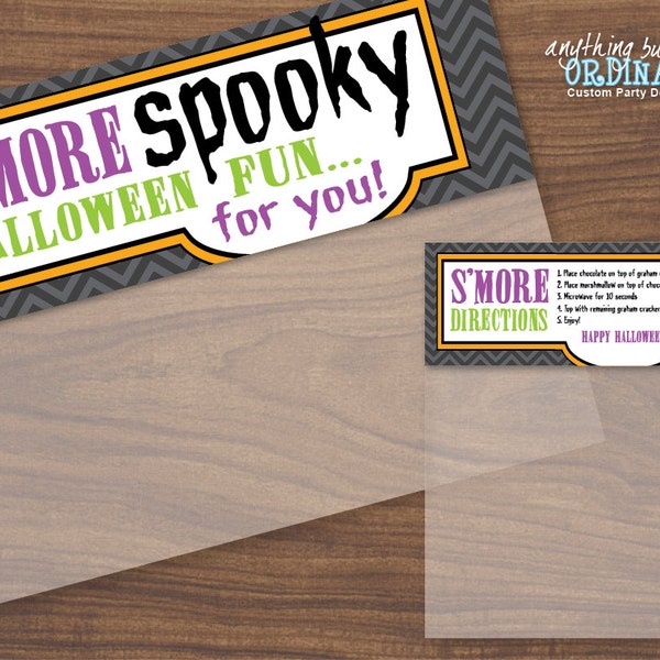 Smores Treat Bag - Etsy