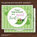 Girl's Sweet Pea Treat Sign | Printable Sweet Treat Dessert Pink Table ...