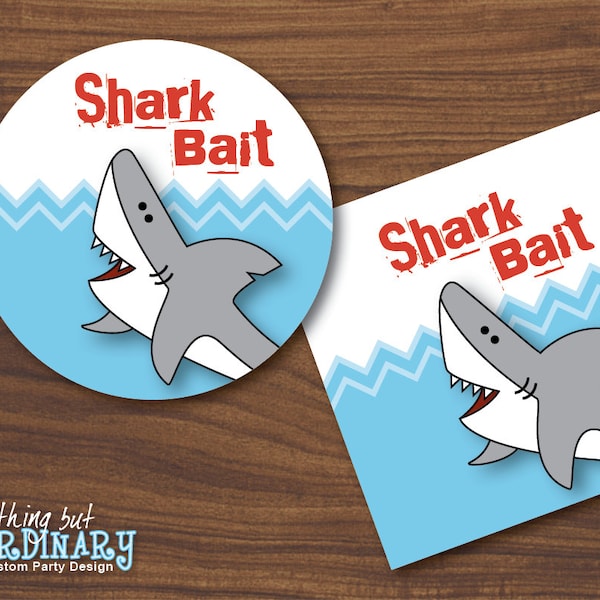 Printable Shark - Etsy