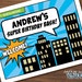 Superhero Welcome Sign, Comic Book Super Hero Editable Party Sign ...