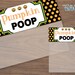 Pumpkin Poop, Editable Halloween Bag Toppers, Treat Bag Labels, INSTANT ...