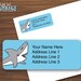 EDITABLE Shark Bite Address Labels Avery Compatible Shark - Etsy