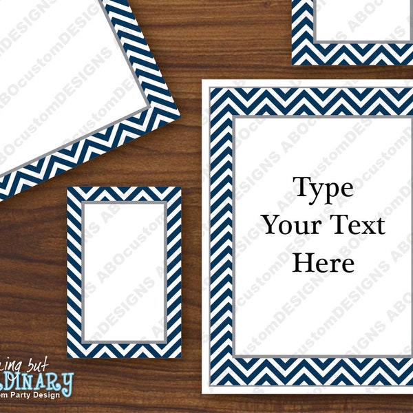 Chevron Signs - Etsy