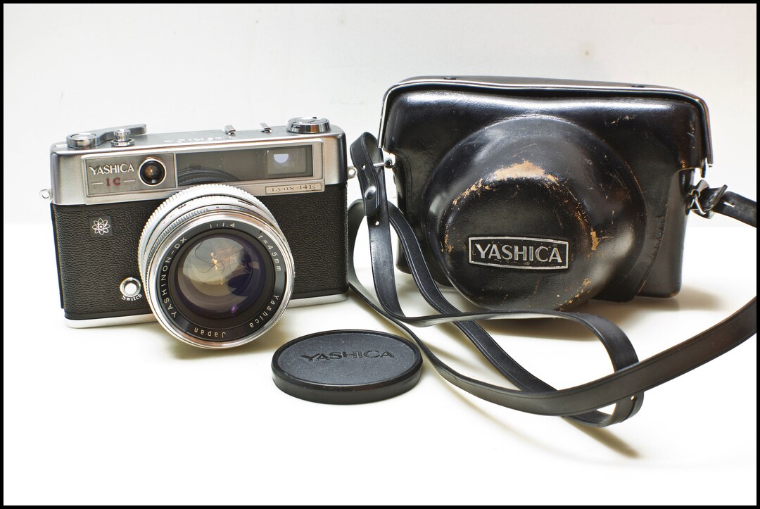 Yashica Lynx-14e Camera With a Super Fast ƒ1.4 Lens Rare, Working ...