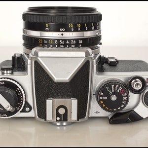 Nikon FE Camera With Nikon Series E 50MM 1:1.8 Lens - Working Vintage ...