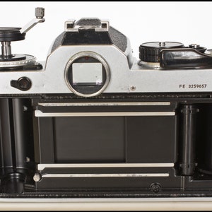 Nikon FE Camera With Nikon Series E 50MM 1:1.8 Lens - Working Vintage ...