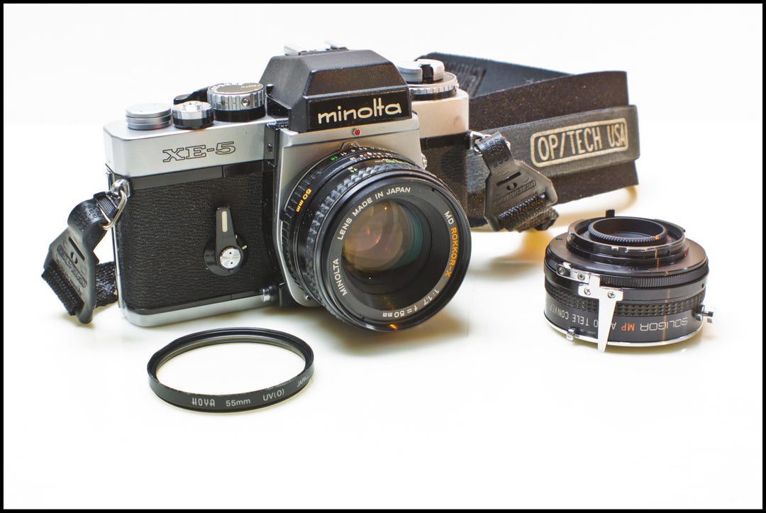 Minolta XE-5 Camera - Working, Rare, Vintage 1970s Professional 35MM ...