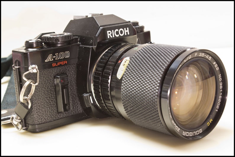 Ricoh A-100 Super 35MM Film SLR Camera Vintage 1970s Working | Etsy