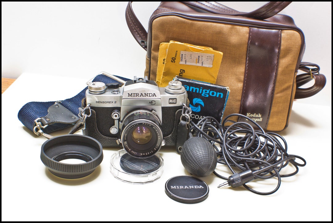 Miranda Sensorex II Camera With an Auto Miranda 50MM 1:1.8 Lens ...