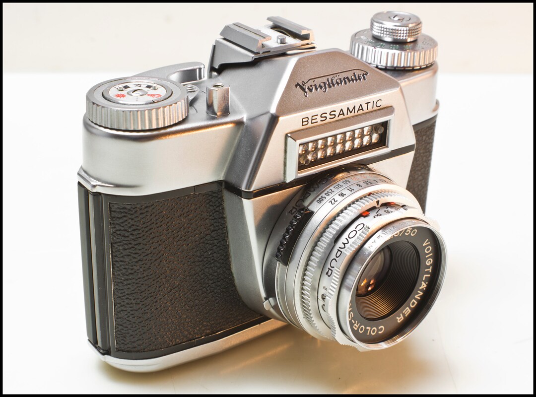Voigtlander Bessamatic Camera With 50MM 1:2.8 Color Skopar X Lens ...