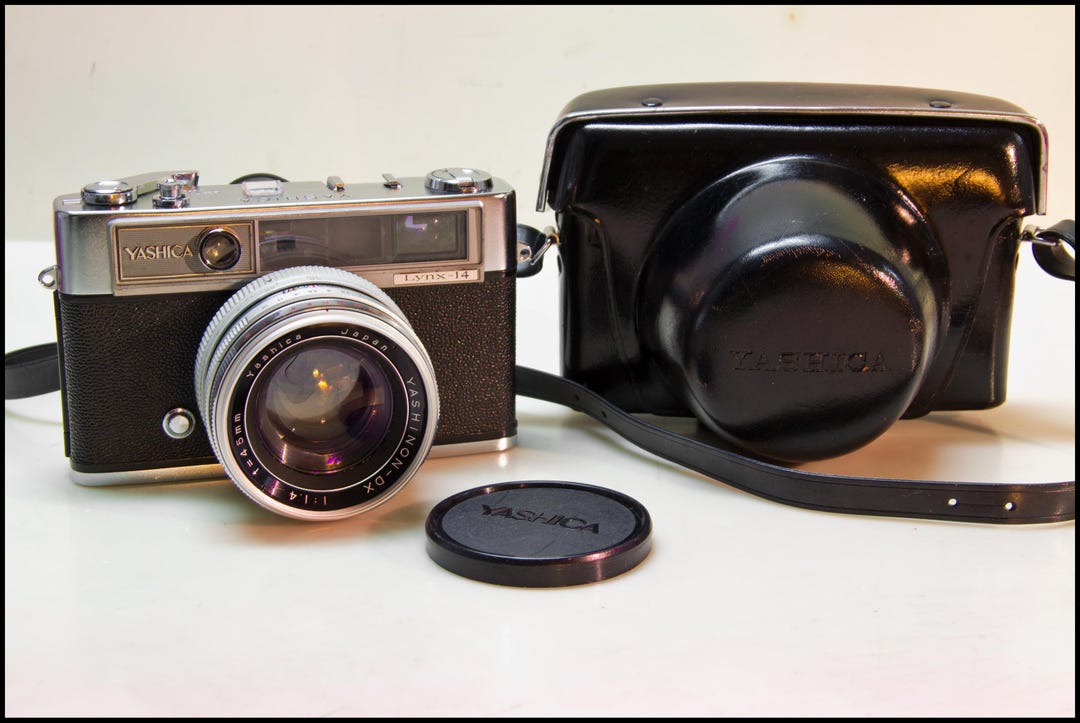 Yashica Lynx-14 LIII Camera With a Super Fast ƒ1.4 Lens! - Rare ...