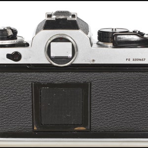 Nikon FE Camera With Nikon Series E 50MM 1:1.8 Lens - Working Vintage ...