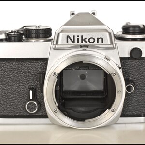Nikon FE Camera With Nikon Series E 50MM 1:1.8 Lens - Working Vintage ...