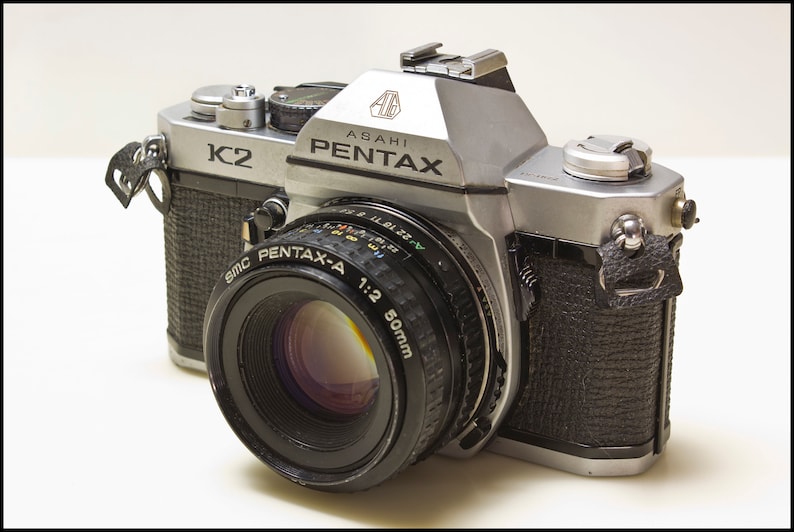 Pentax K2 Camera With SMC Pentax-a 50MM 1:2 Lens Working - Etsy