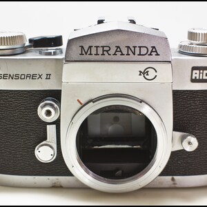 Miranda Sensorex II Camera With an Auto Miranda 50MM 1:1.8 Lens ...