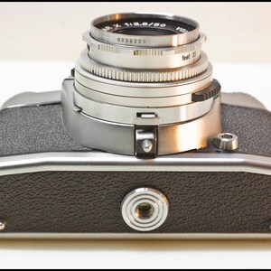 Voigtlander Bessamatic Camera With 50MM 1:2.8 Color Skopar X Lens - Rare, Working, Vintage 1960s ...