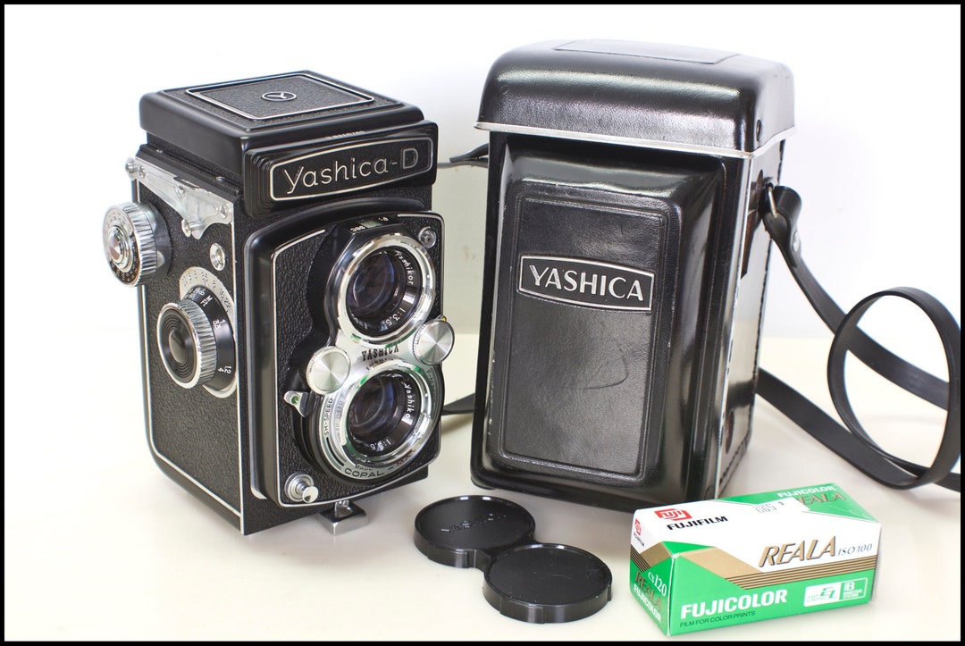 Yashica-d Camera Working, Rare, Vintage 1950s1970s Medium Format 120MM ...