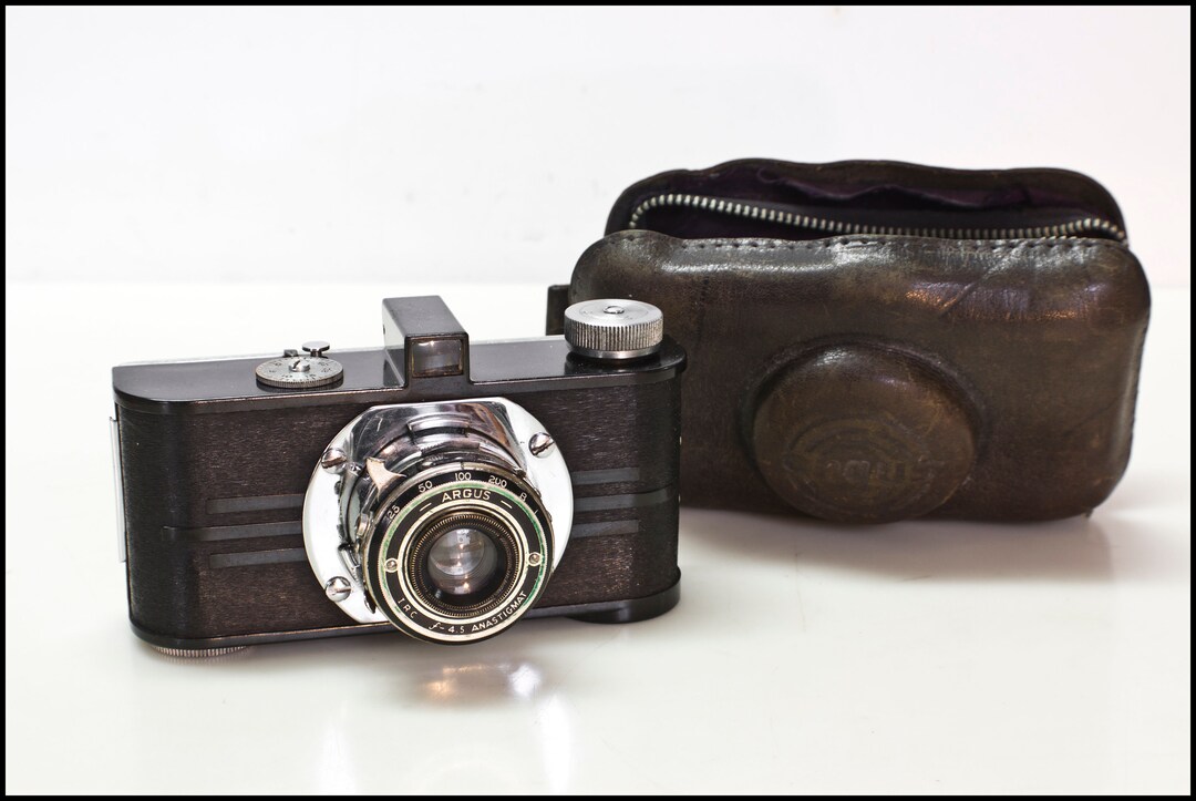 Argus Model A Camera Working, Vintage 1930s 35MM Film Art Deco Candid ...