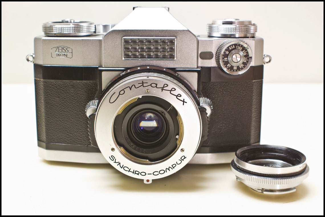Zeiss Ikon Contaflex Camera With Carl Zeiss 50MM Tessar 1:2.8 - Etsy