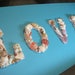 Beach Decor Shell Letters LOVE - Multicolor Shell Letters - Wooden ...