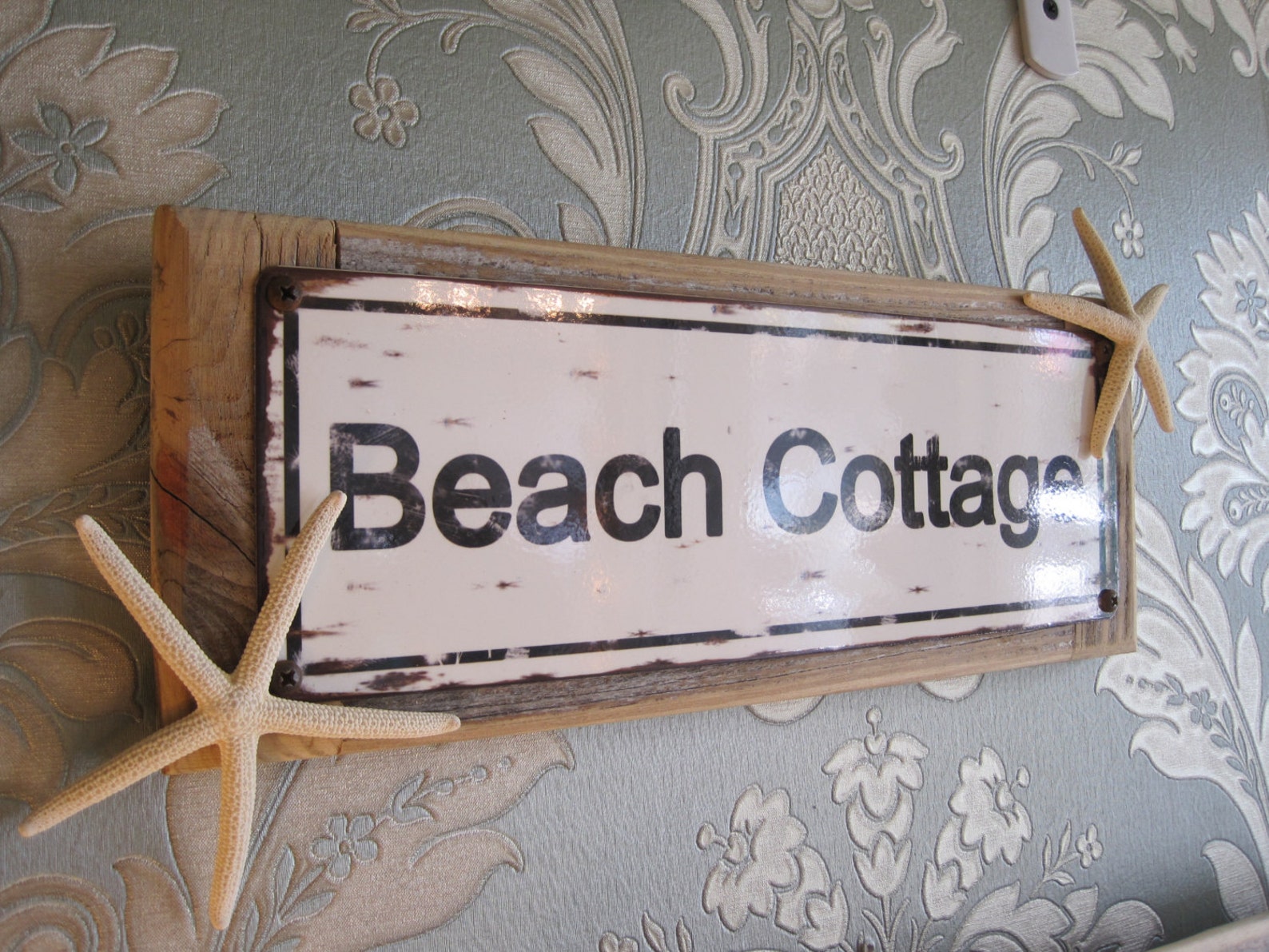 Beach Decor Sign beach Cottage Sign Coastal Home Decor Wooden Sign ...