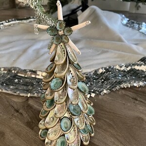 Beach Decor Abalone Limpet Starfish Tree - Shell and Starfish Christmas ...