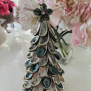 Beach Decor Abalone Limpet Starfish Tree - Shell and Starfish Christmas ...