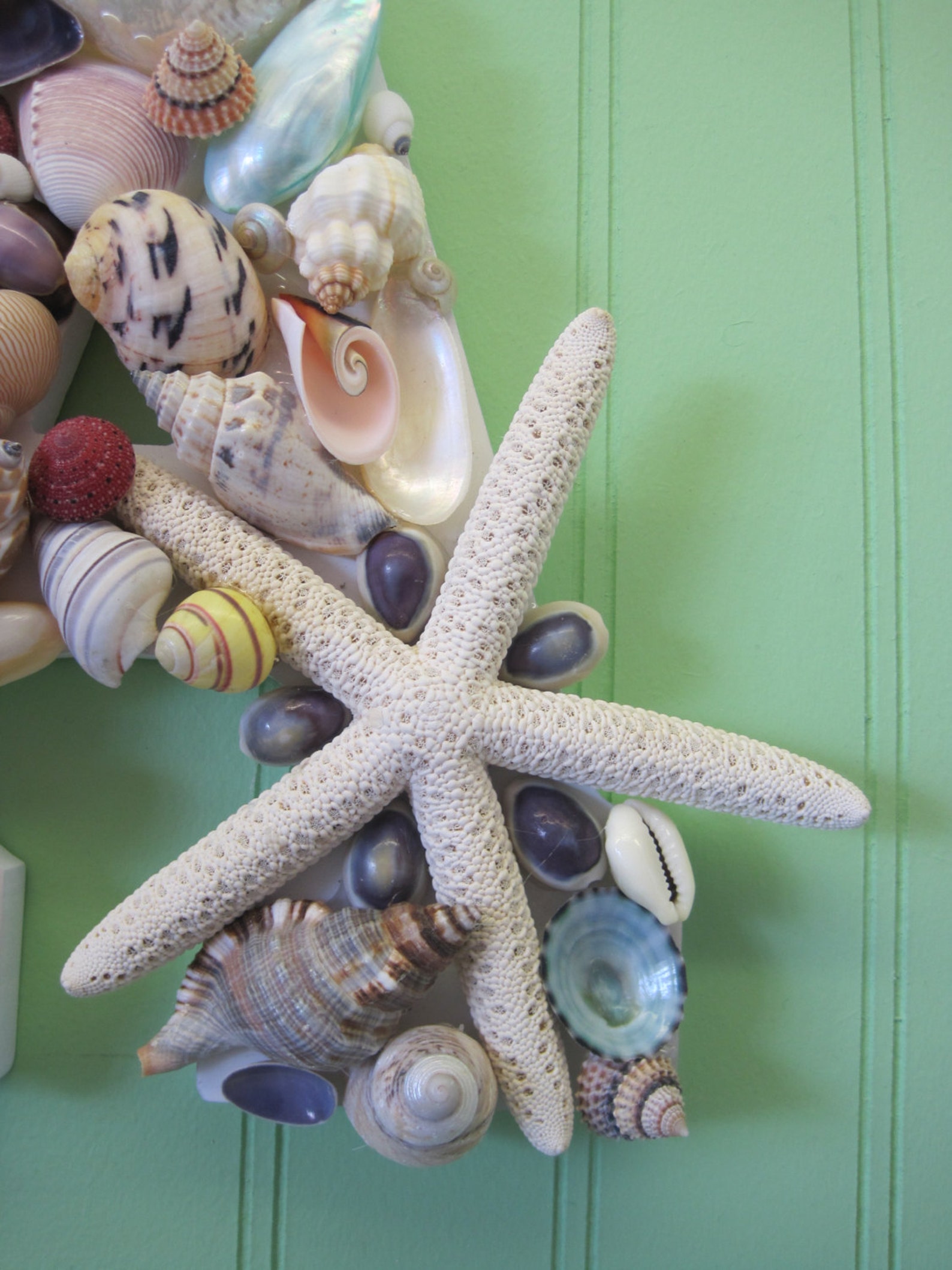 Beach Decor Shell Letter A Colorful Shell Letters Shell - Etsy