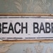 Beach Decor Sign beach Babe Sign Coastal Home - Etsy