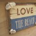 Beach Decor Sign love the Beach Sign Coastal - Etsy